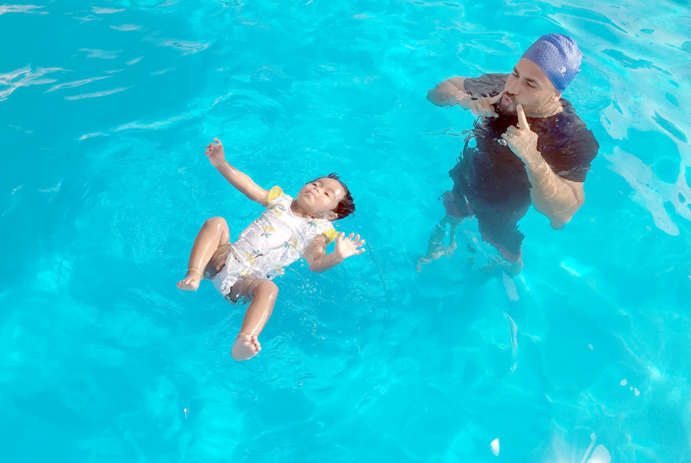 Introducing a 2-year-old baby to swimming can be a rewarding and fun ...