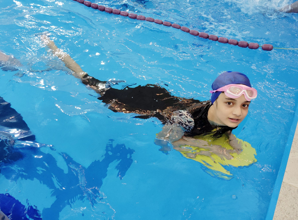 Girls Swimming Skills with Lady Instructor | Fit Box Center