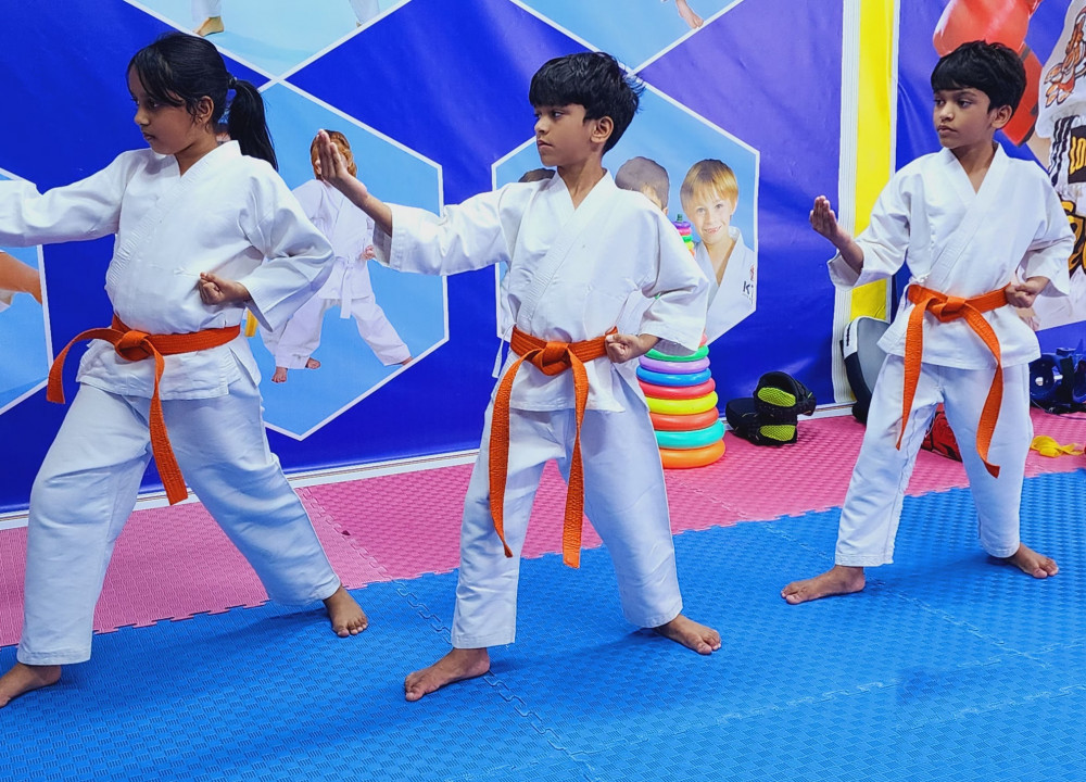 Karate Skills Learning Orange Belt for Kids | Fit Box Center