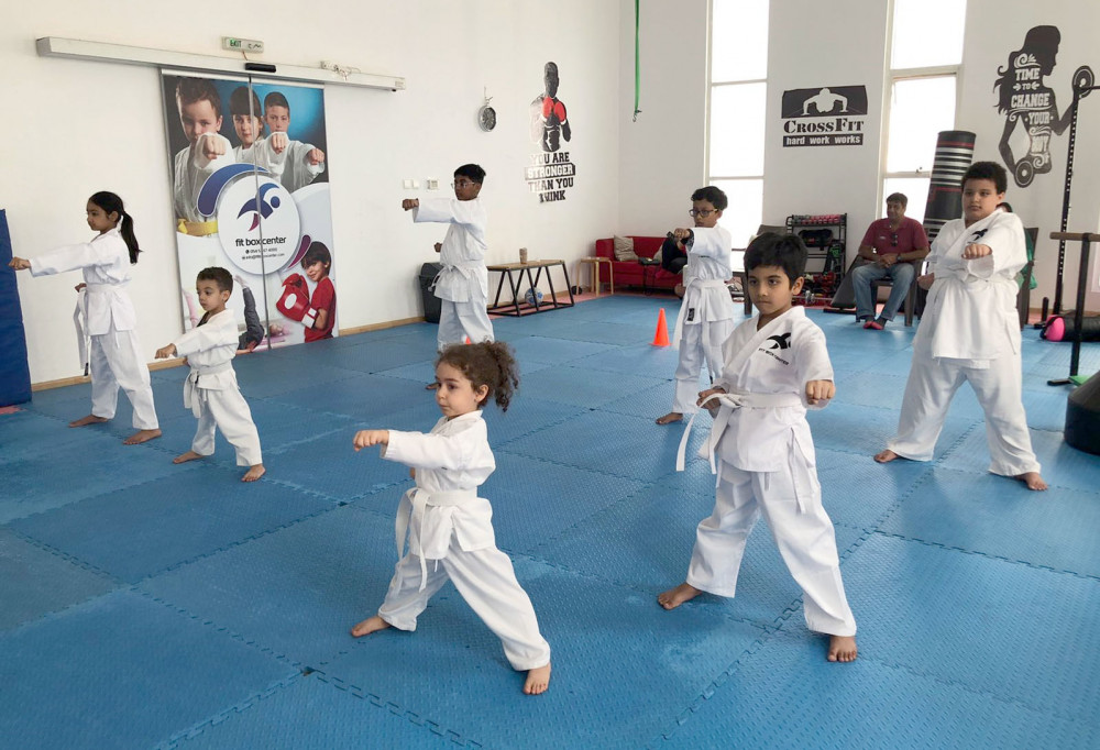Kids Karate Learning Initial Steps as a White Belt | Fit Box Center