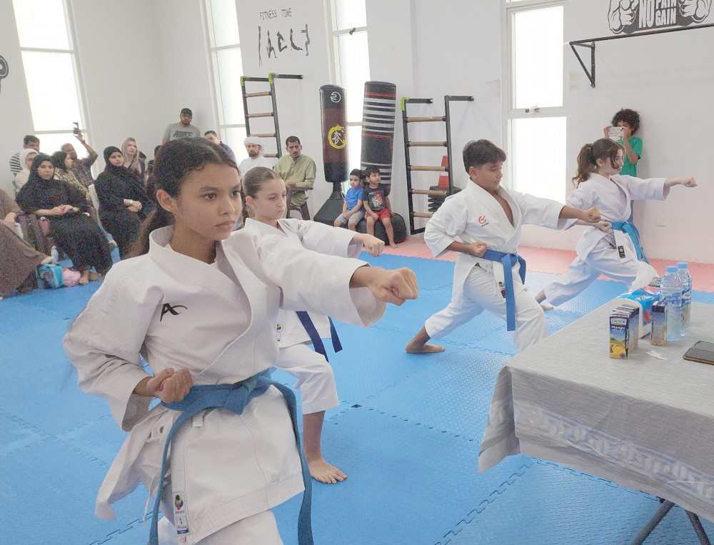 Martial Arts Karate Blue Belt Performance for Girls and Boys | Fit Box ...