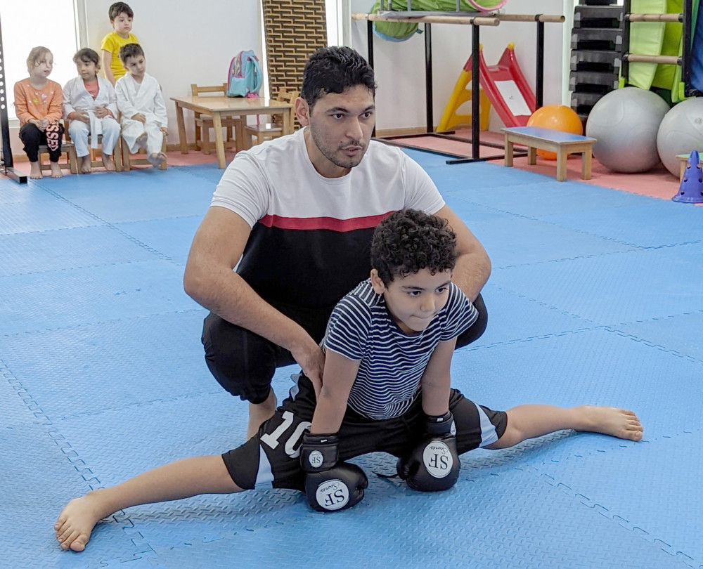 How to Split While Learning Kickboxing for Kids | Fit Box Center