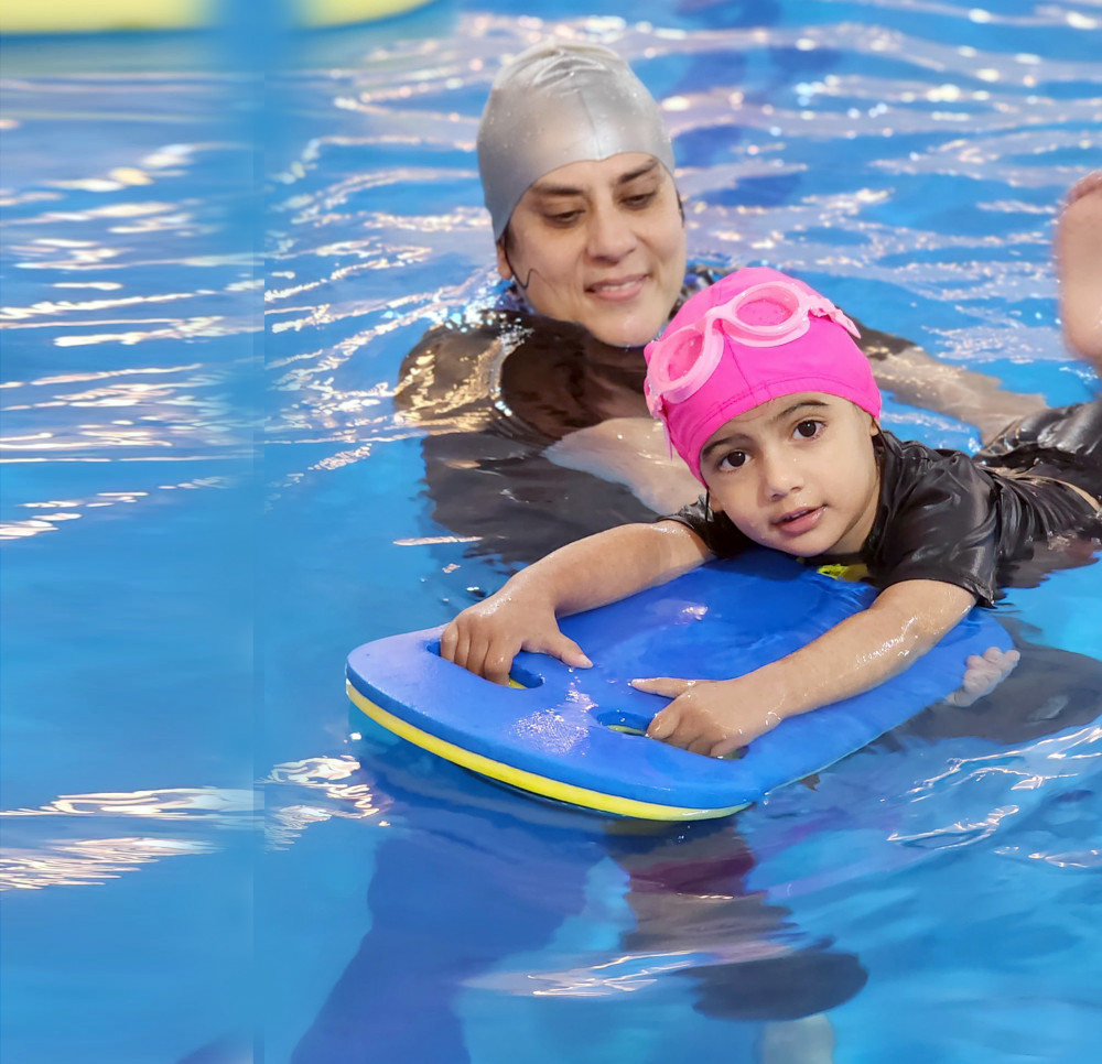 Swimming for Kids Initial Steps to Familiarize with Water | Fit Box Center