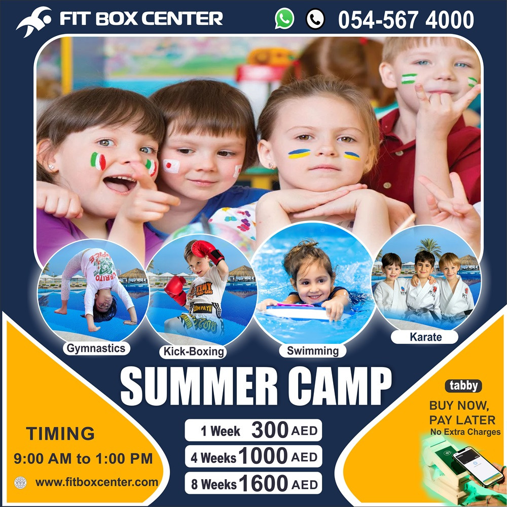 Kids Summer Camp with Different Activities | Fit Box Center