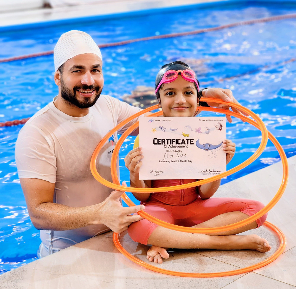 Kids Swimming Like Manta Ray Fish Level 3 | Fit Box Center